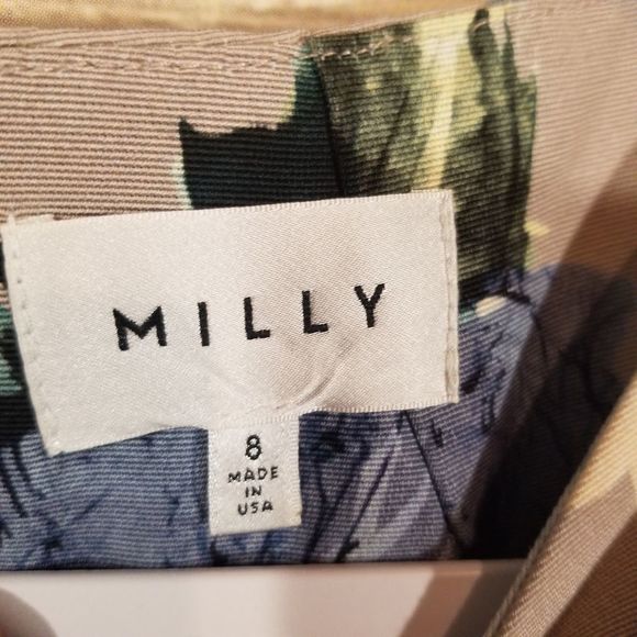 Milly | Dresses | Milly New York Paper Floral Sheath Dress | Poshmark